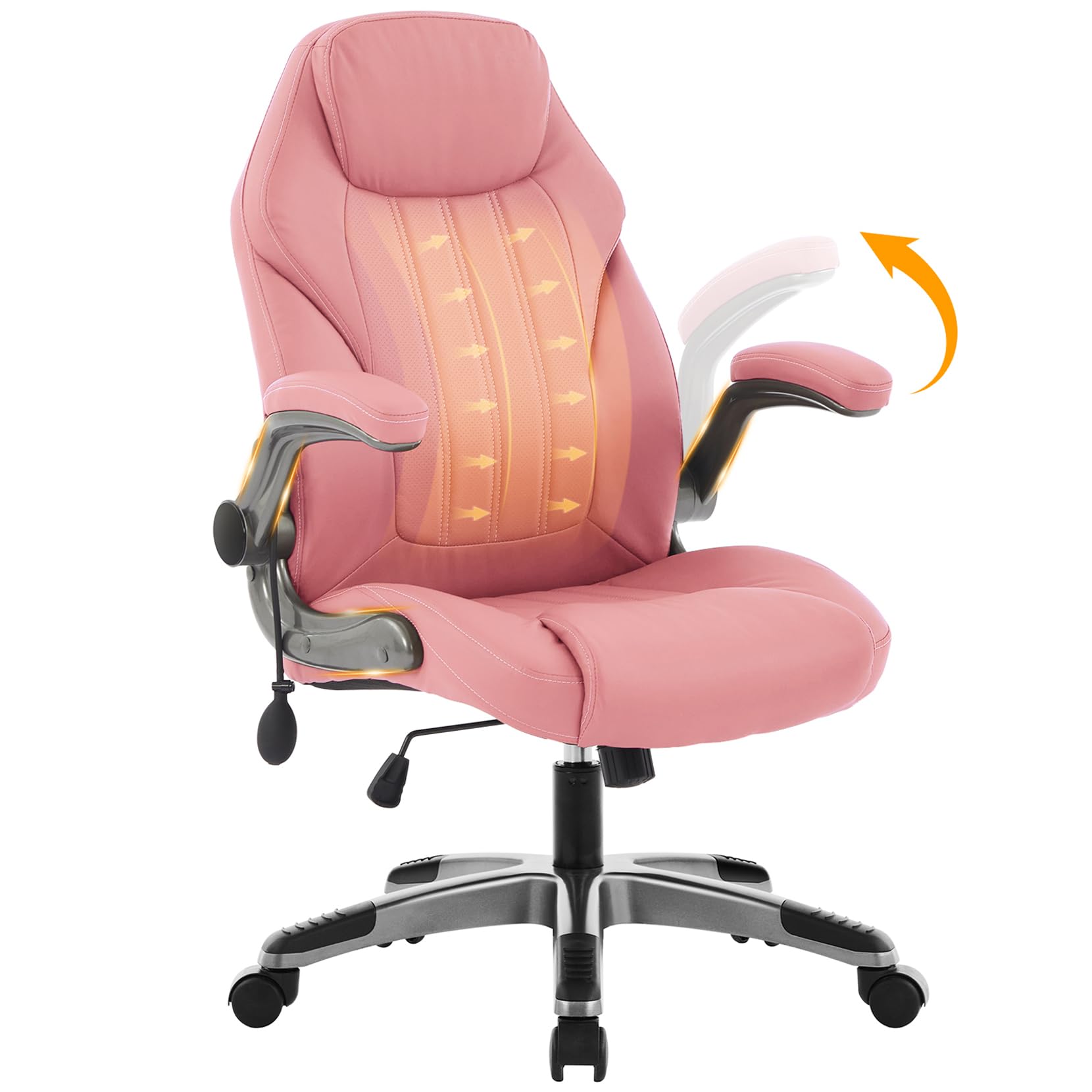 ThinkLink Electronic Premium High Office Desk Chair Computer Adjustable ...