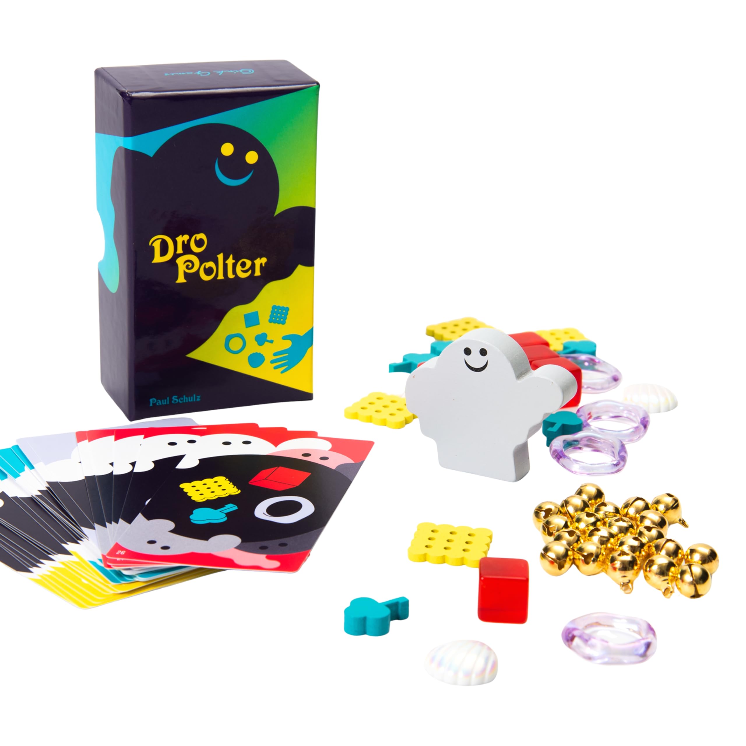 EZTW1 Dropolter Fast paced Ghost Memory Party Game 2 5 6 Portable ...
