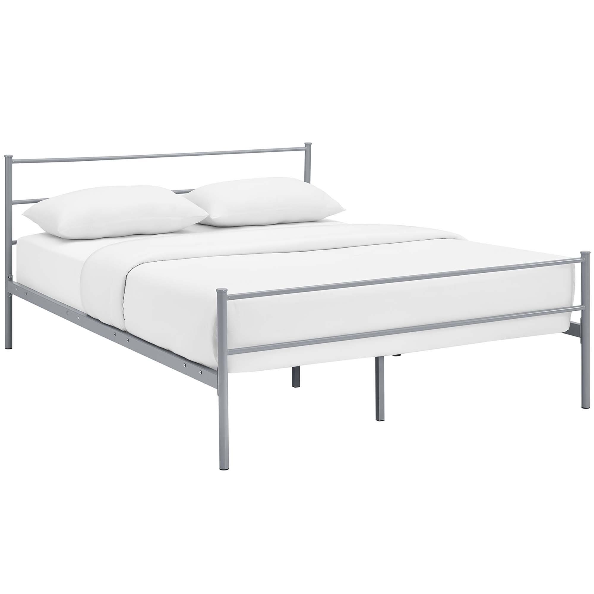 Modway Corinne Queen Bed Frame White MWY-MOD-5469-WHI - Best Buy