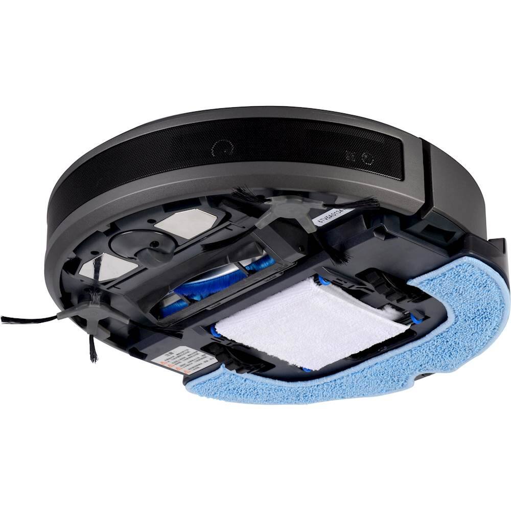 Best Buy: Cover Products V01 Self-Charging Robot Vacuum Black with Gray ...