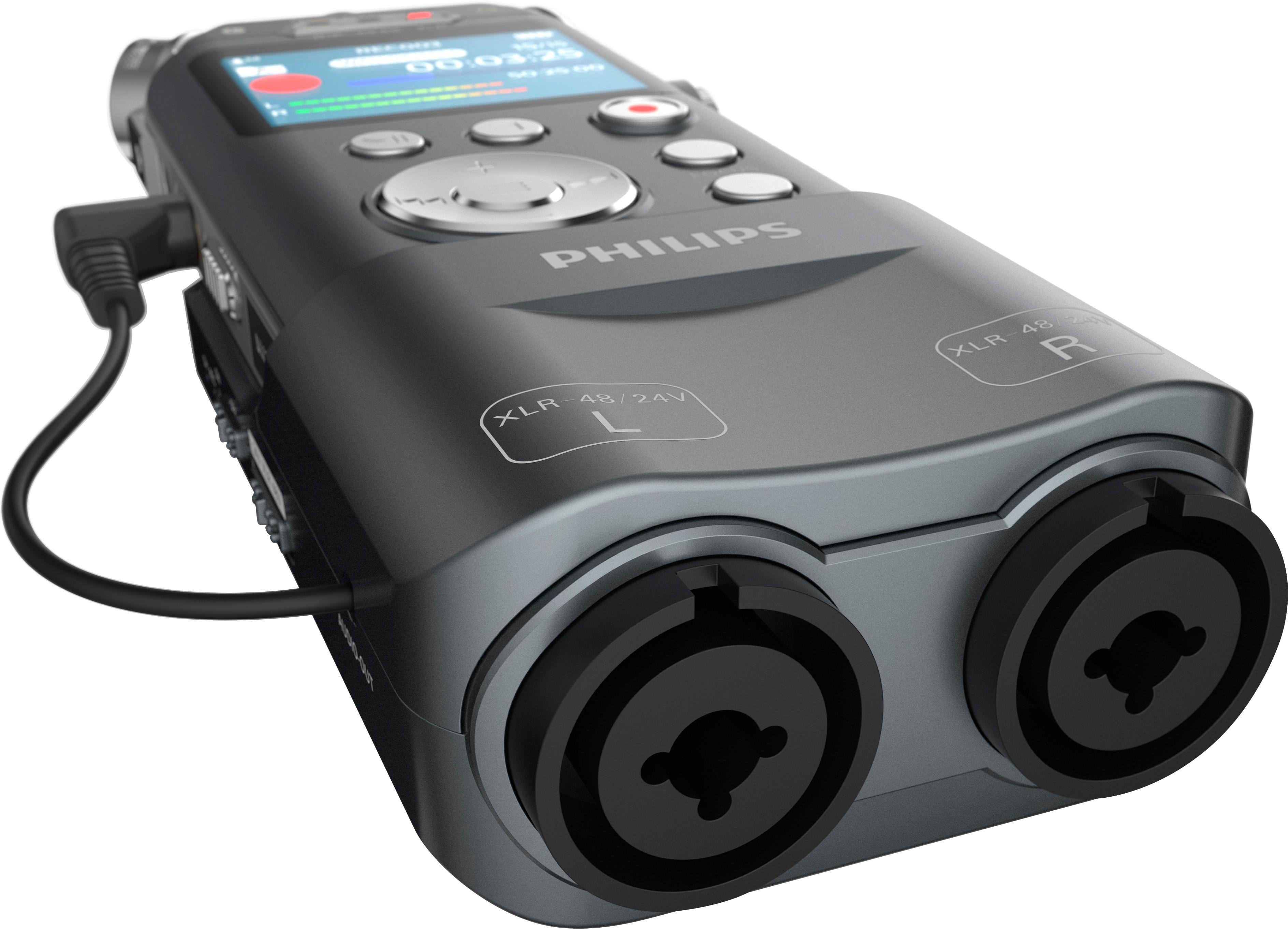 Best Buy: Philips VoiceTracer Digital Voice Recorder Anthracite/Chrome DVT7500