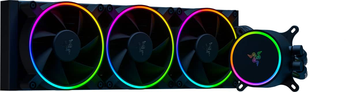 Best Buy: Razer Hanbo Chroma RGB AIO 360mm CPU Liquid Cooling System ...