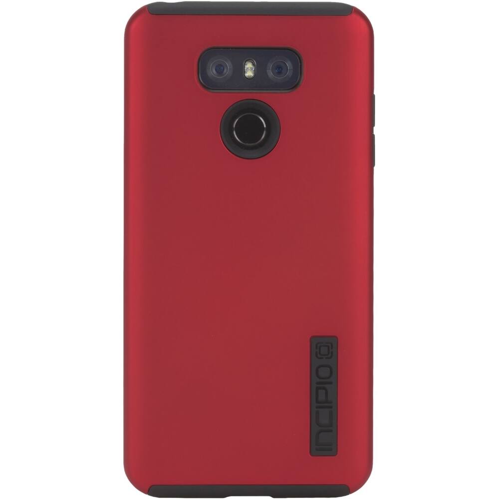 Best Buy: Incipio DualPro Case for LG G6 Black/iridescent red LGE-342-RBK