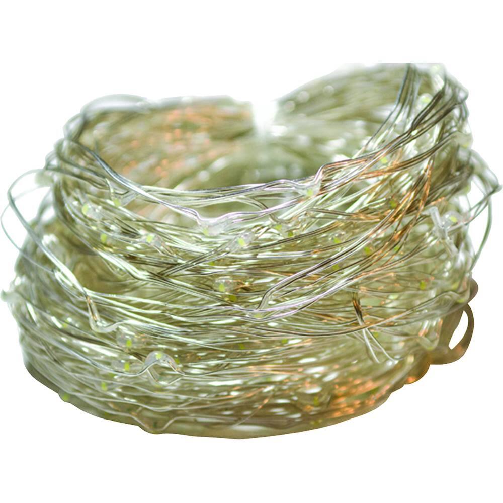 Best Buy: Axis LED Micro-Dot String Lights Metallic Silver 25013