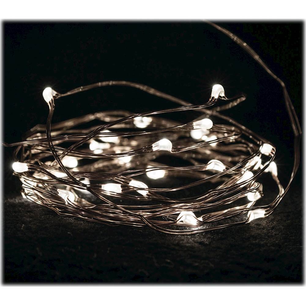 Best Buy: Axis LED Micro-Dot String Lights Metallic Silver 25012