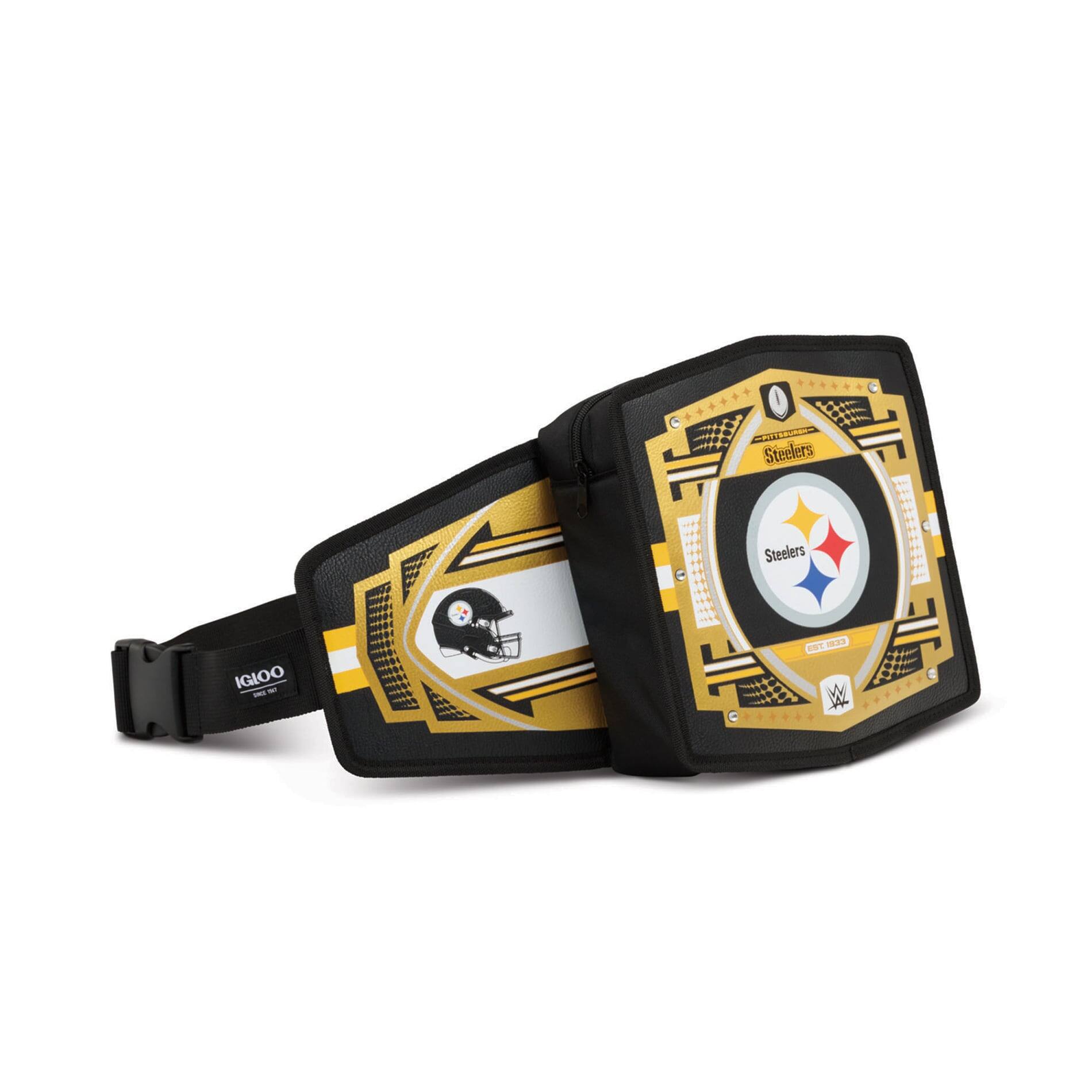 Igloo Pittsburgh Steelers WWE Legacy Belt Cooler Black 203500286 - Best Buy