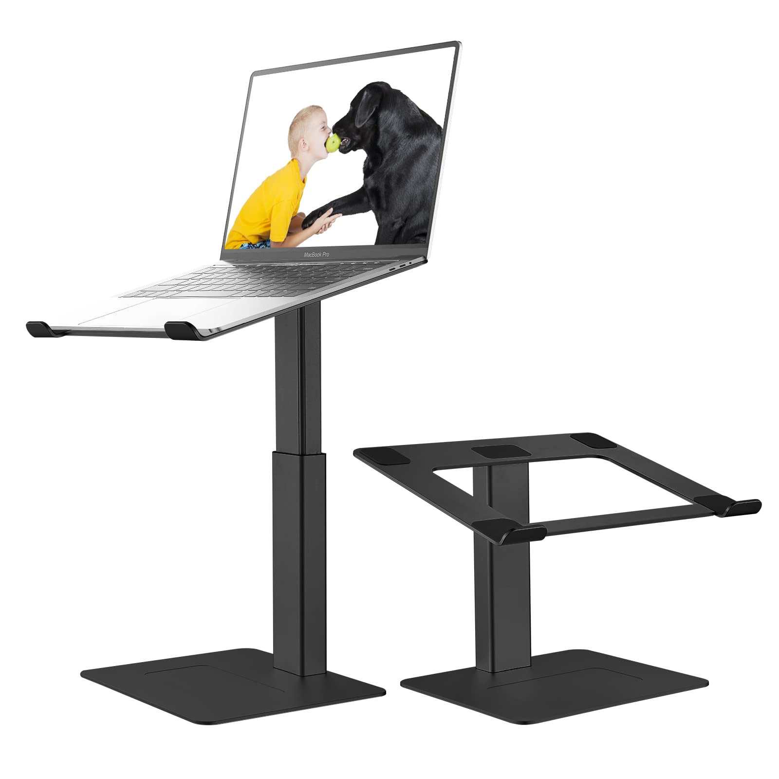 Hanke Adjustable Laptop Stand Tall Strong Airflow Suitable For 13.3 17 ...