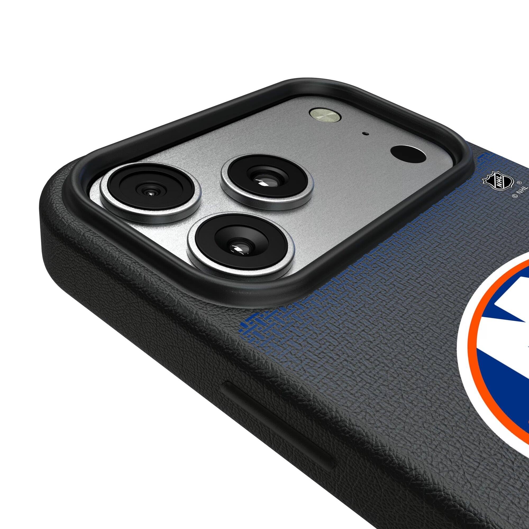Keyscaper NHL New York Islanders Linen Logo iPhone Magnetic Bump Case ...