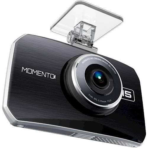 Best Buy: Momento M5 Full HD Dual Dash Cam Bundle Black MD-5200