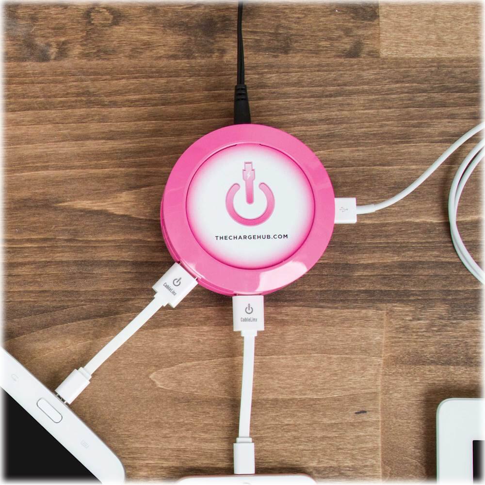 Customer Reviews: ChargeHub X7 7-Port USB SuperCharger Pink CRGRD-X7 ...