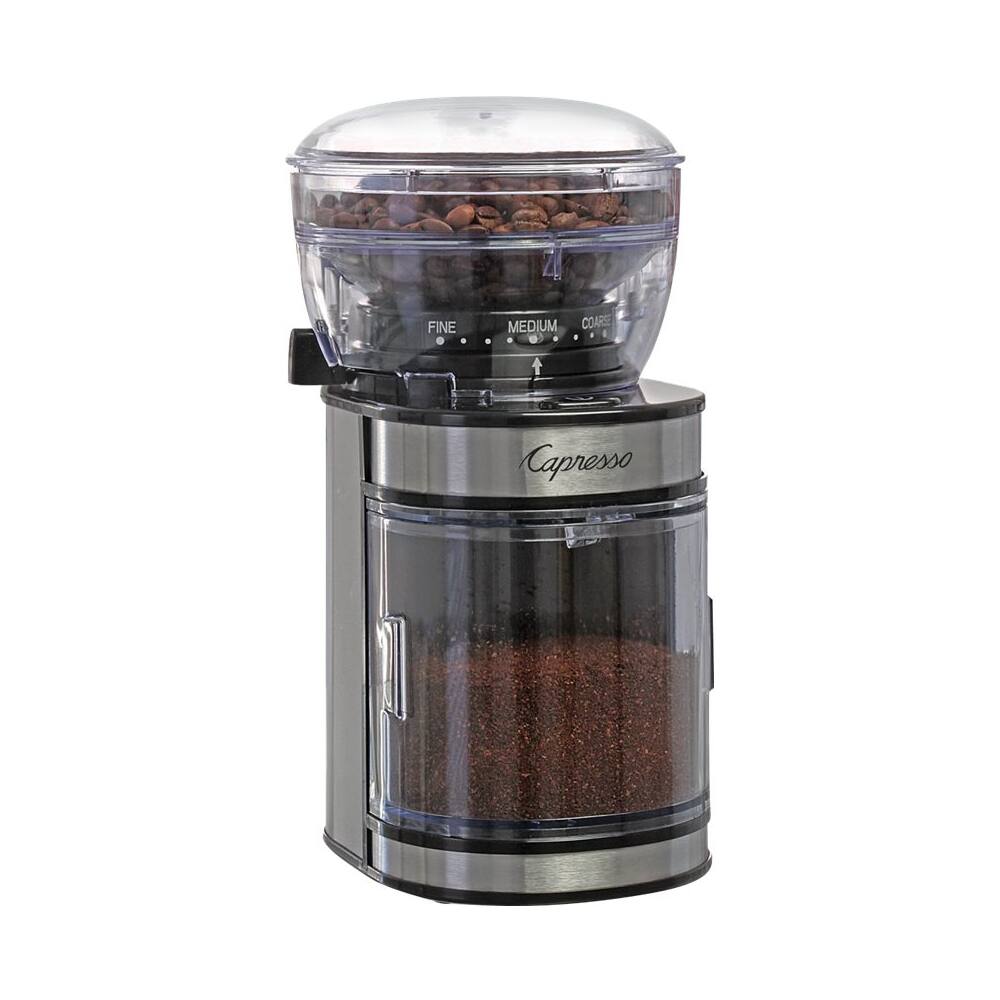 Best Buy: Capresso 6.4-Oz. Coffee Grinder Stainless steel 595.05