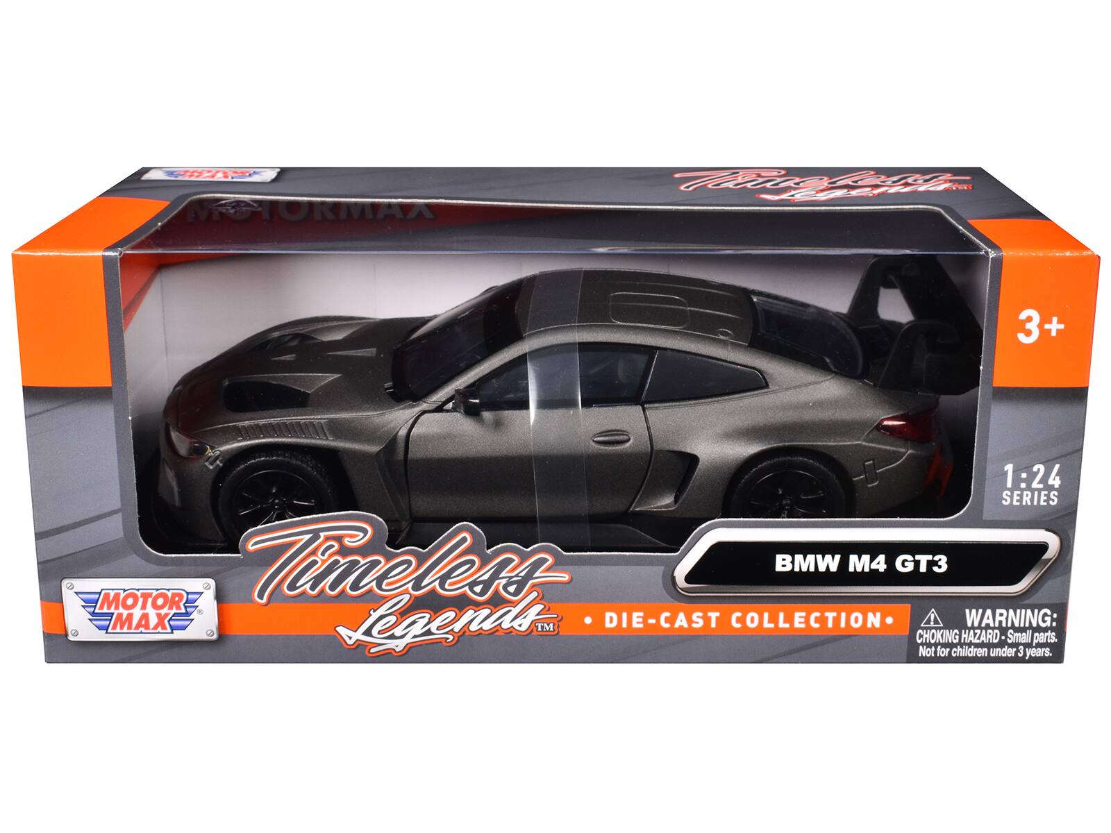 BMW M2 GT3 Matt Black "Timeless Legends" Series 1/24 Diecast Model Car ...