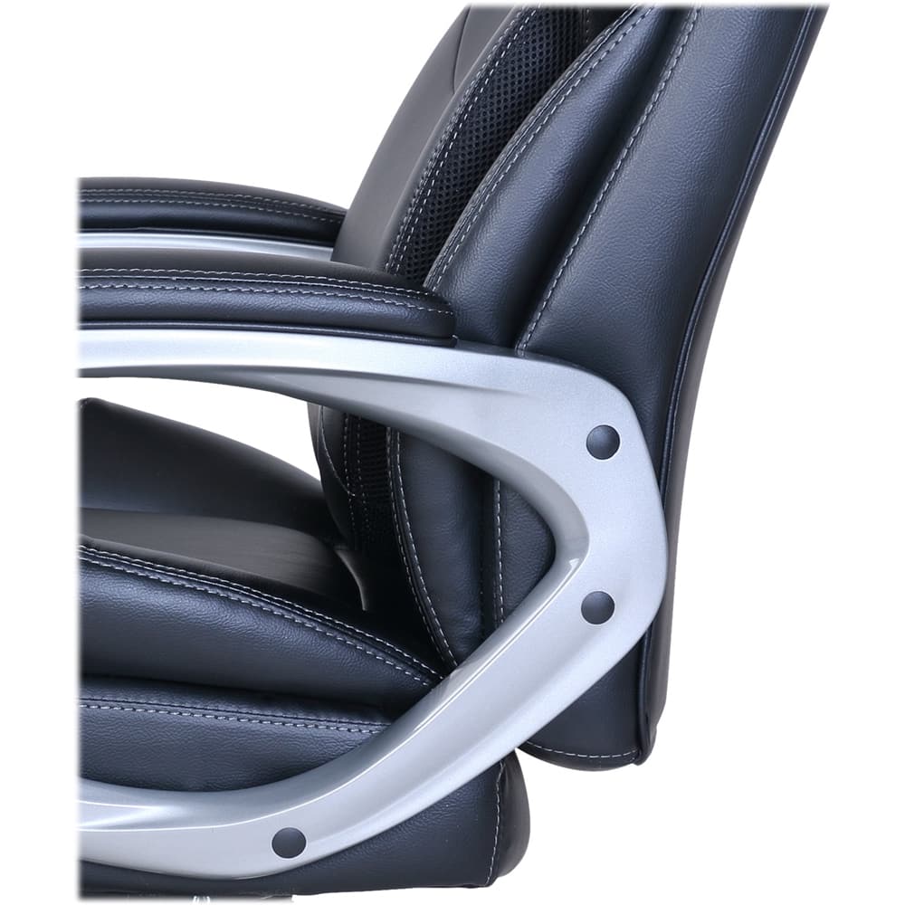 Best Buy: Serta Myfit 5-Pointed Star Executive Chair Black 48097