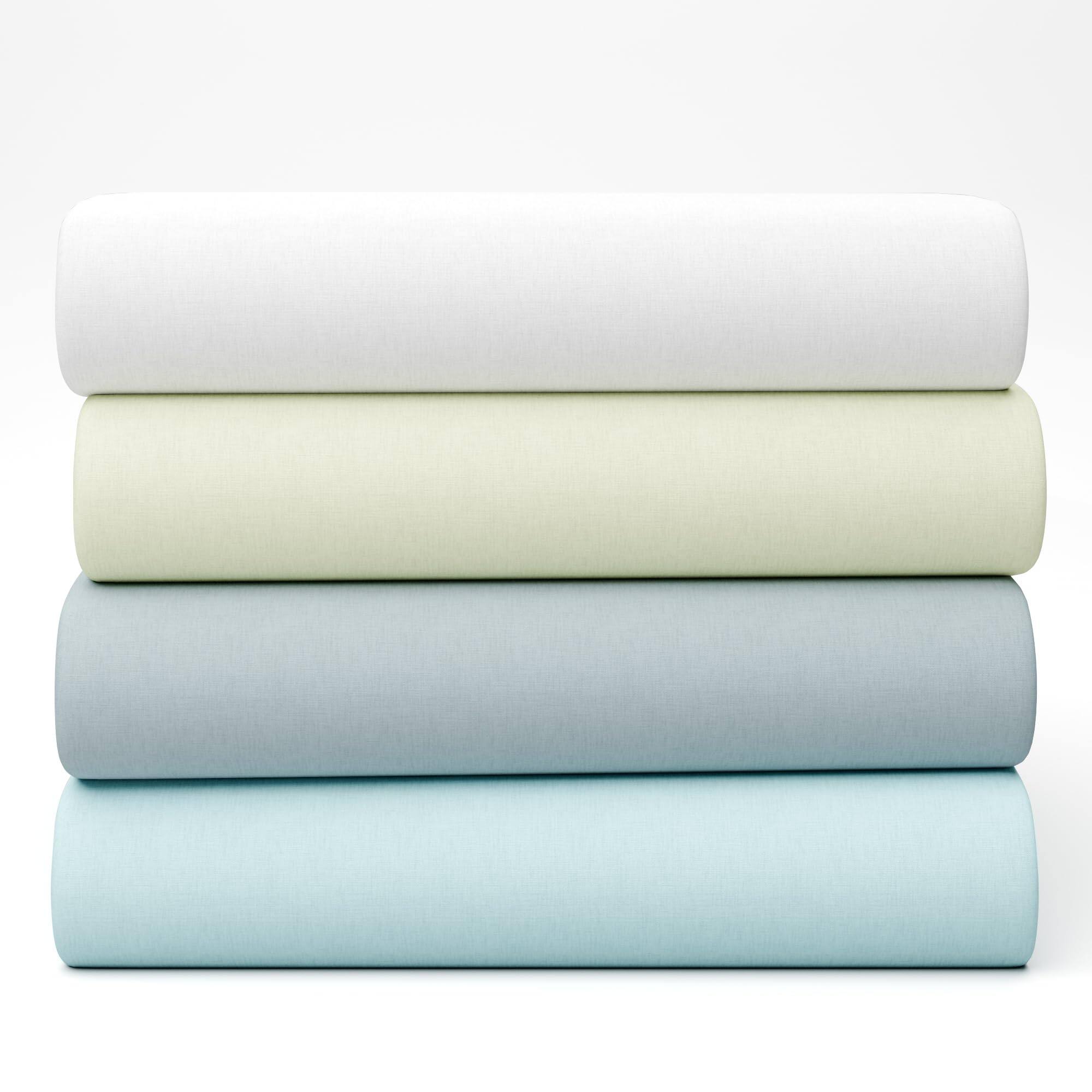 Fabibe 600 Thread Count Queen Bed Sheets Fresh Cotton Rich Sateen Weave ...