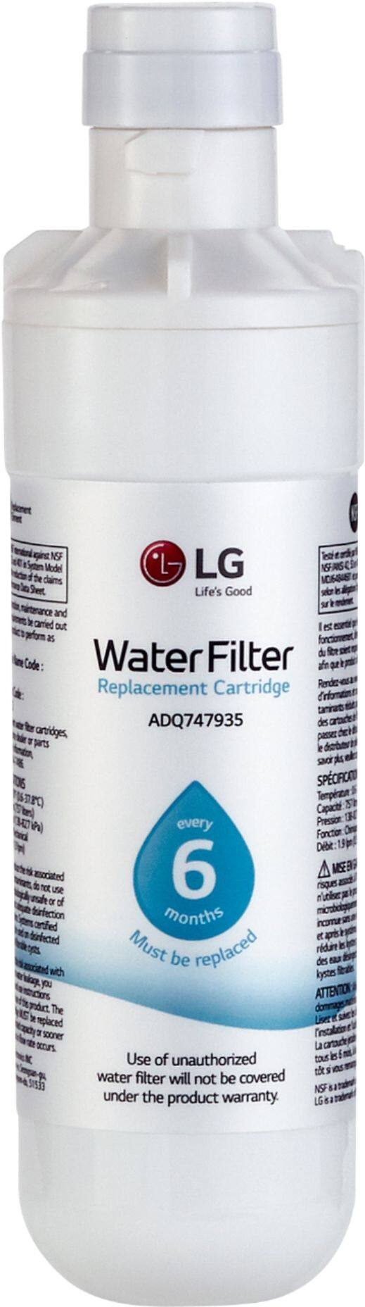 LG Water Filter White LT1000P - Best Buy