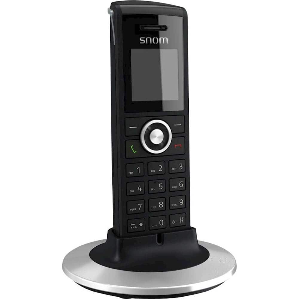 Best Buy: Snom M25 DECT Cordless Expansion Handset for Expandable Phone System Black SNO-M25