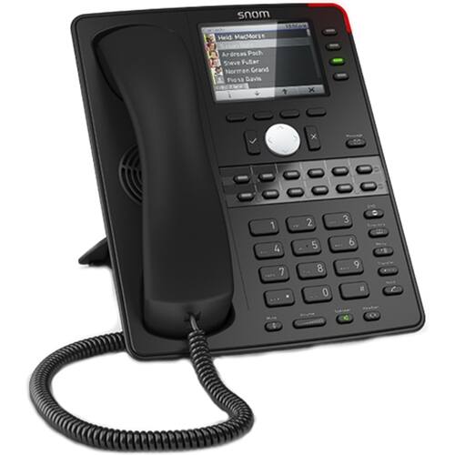 Best Buy: Snom D765 VoIP Desk Telephone with PoE Black SNO-D765