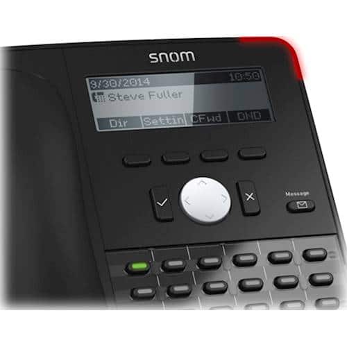 Best Buy: Snom D725 VoIP Desk Telephone with PoE Black SNO-D725