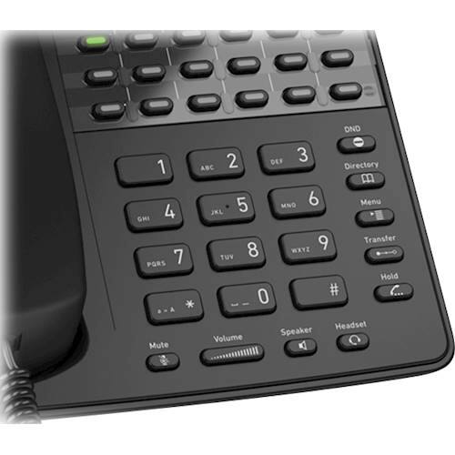 Best Buy: Snom D725 VoIP Desk Telephone with PoE Black SNO-D725