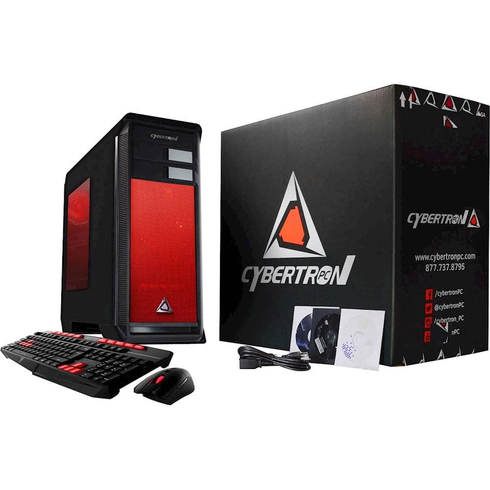 Best Buy: CybertronPC Rhodium Desktop AMD Ryzen 5 1600 16GB Memory ...