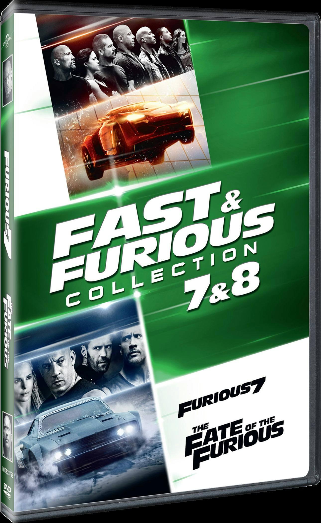 Fast & Furious 7 & 8 (DVD Double Feature) [DVD] [Standard] - Best Buy