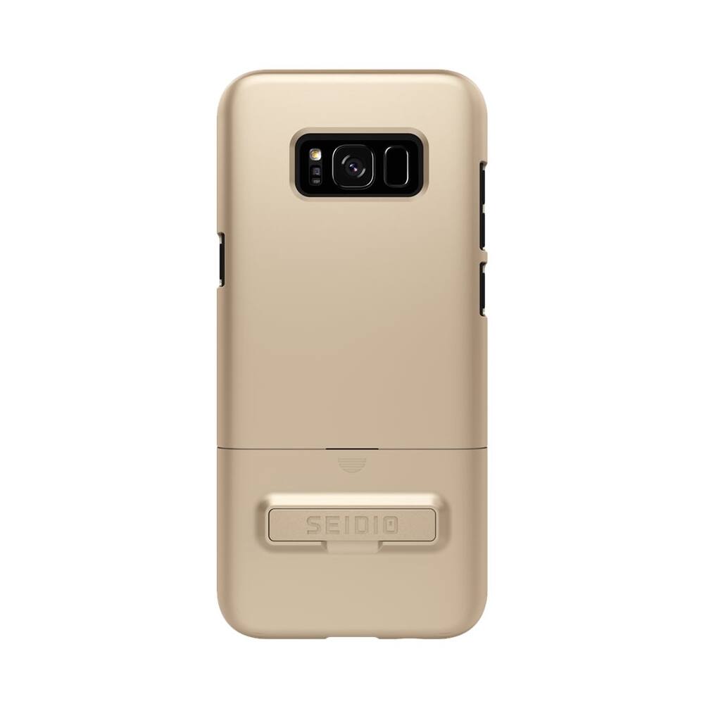 Best Buy: Seidio SURFACE Case for Samsung Galaxy S8+ Gold/Black ...