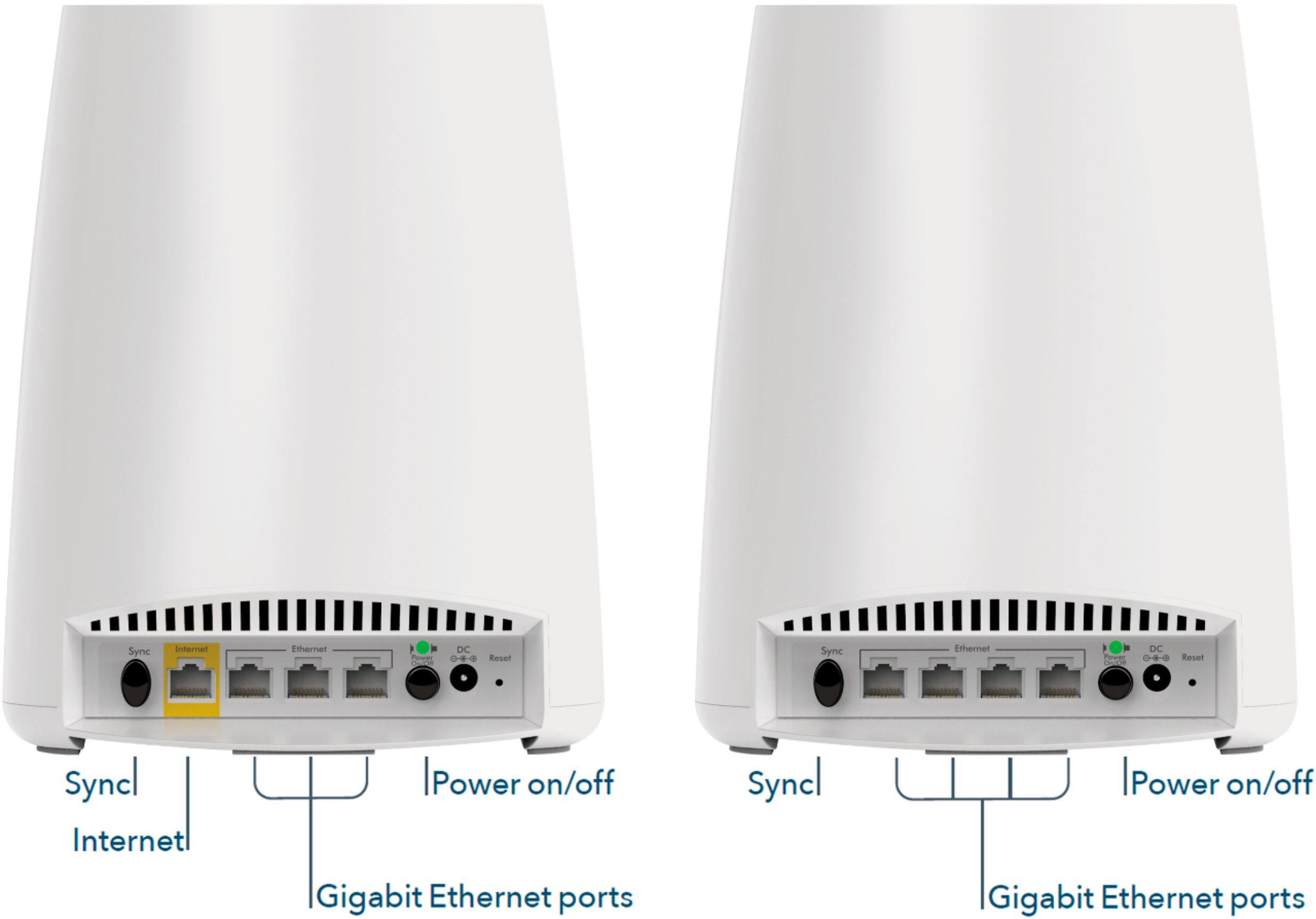 Best Buy: NETGEAR Orbi AC2200 Tri-Band Whole Home Wi-Fi System (2-pack ...