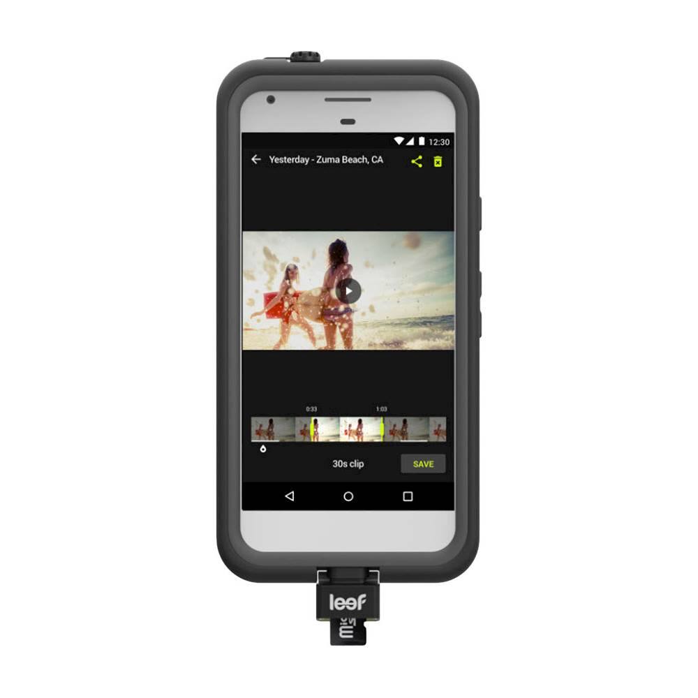 Best Buy: Leef Access USB Type-C MicroSD Card Reader Black 15472VRP