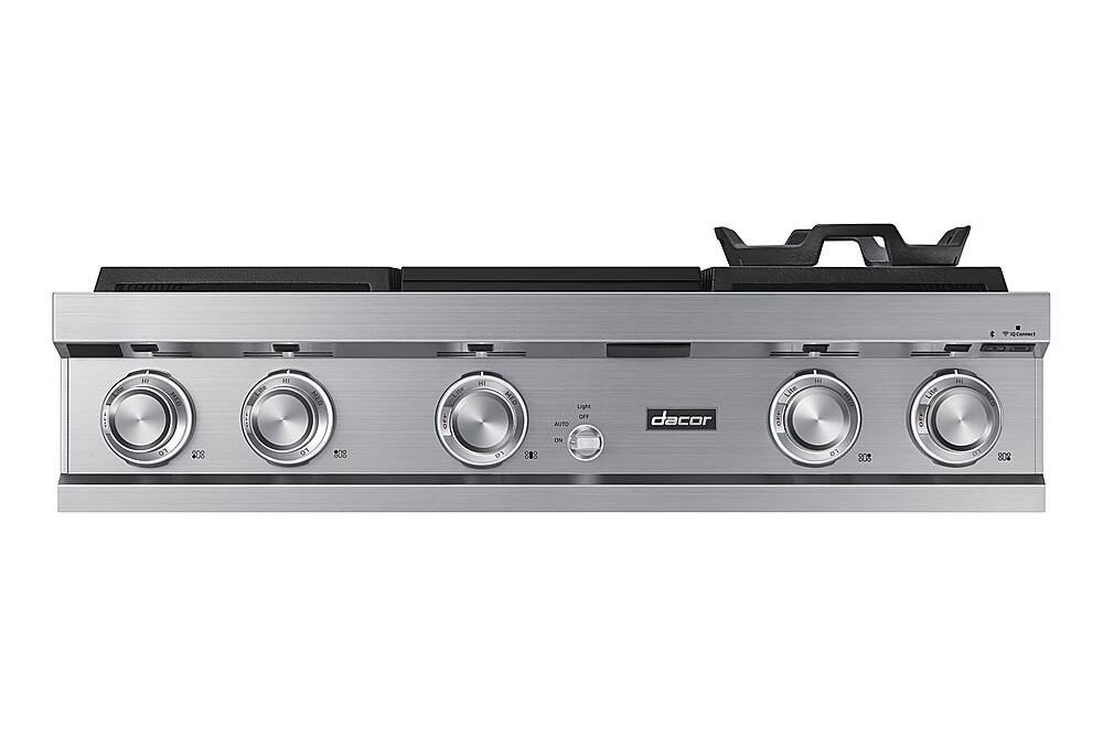 Best Buy: Dacor Contemporary 36" Built-In Gas Cooktop with 4 Burners ...