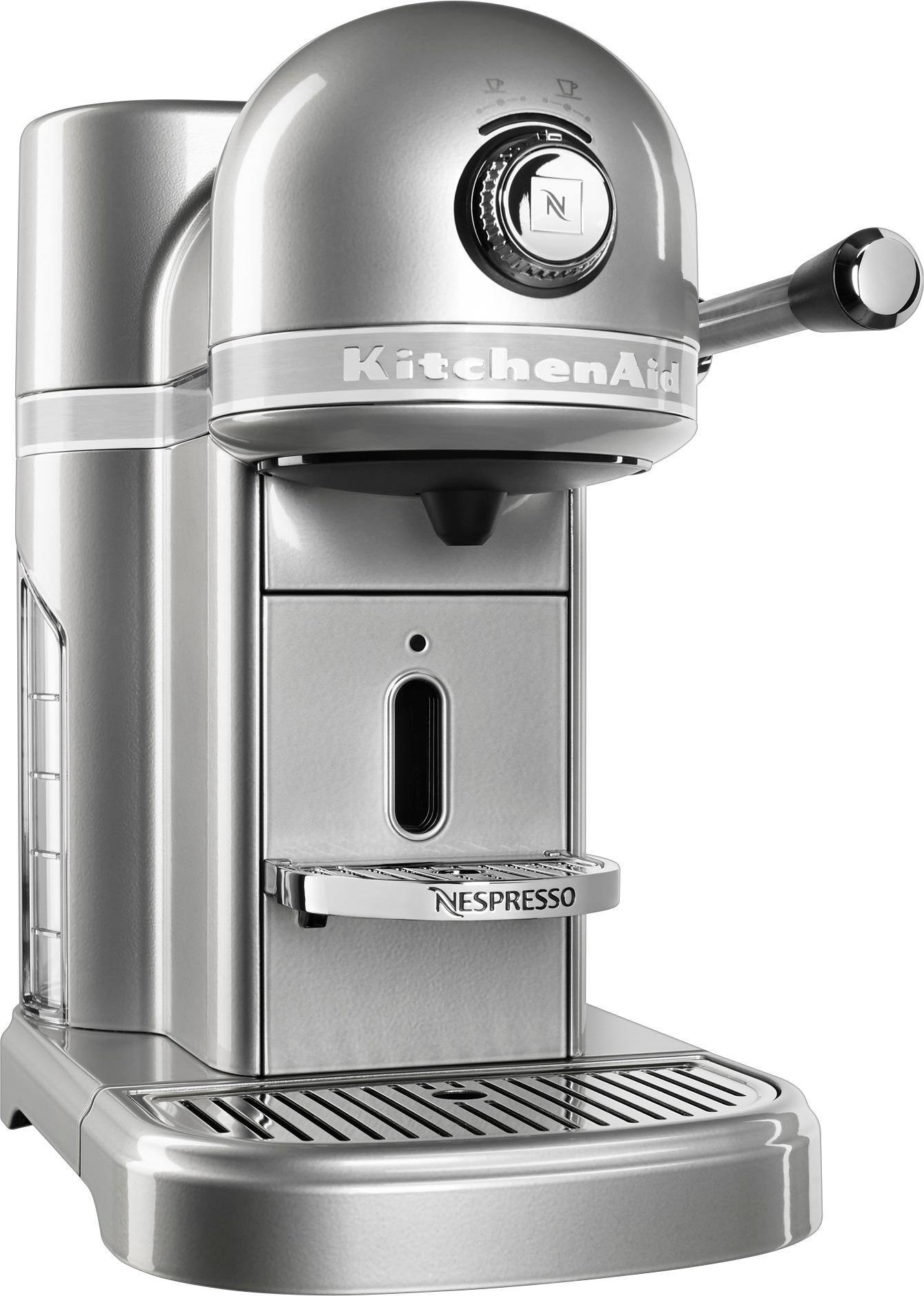 Best Buy: Nespresso KES0503SR Espresso Machine Sugar pearl silver KES0503SR