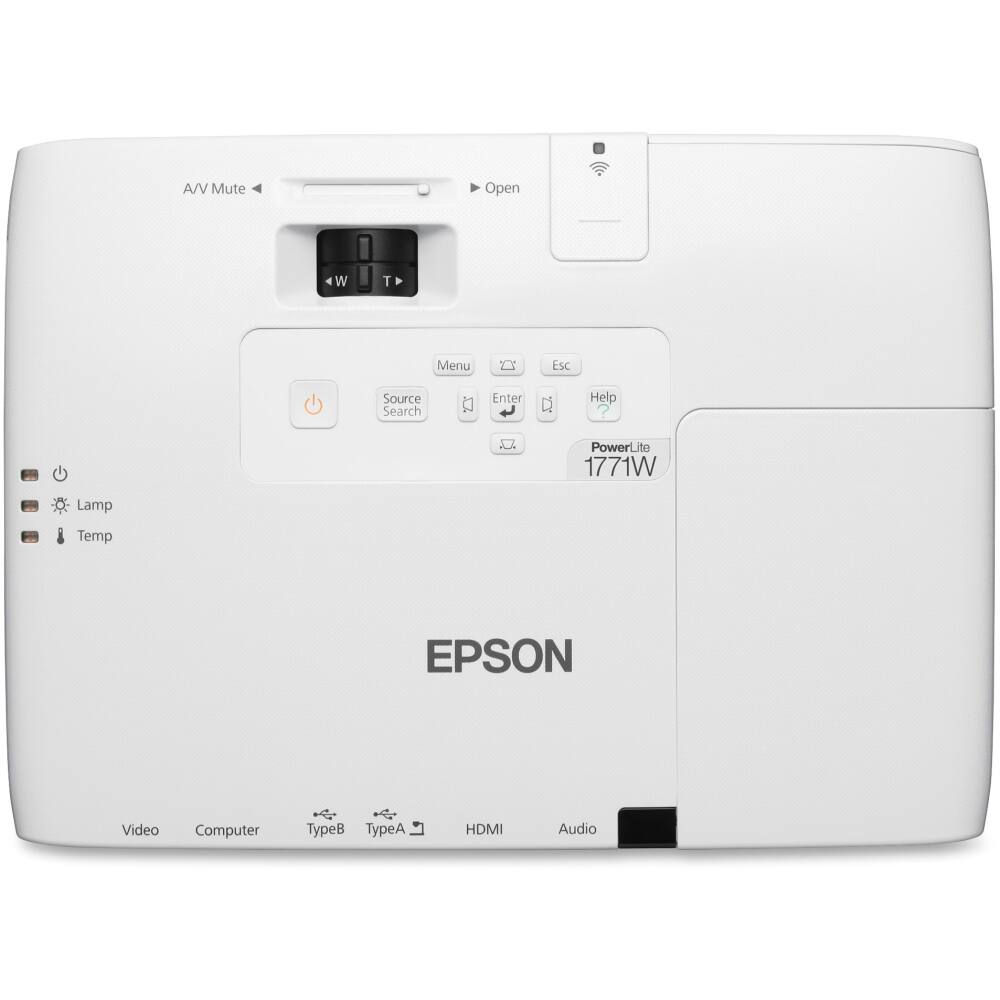 Customer Reviews: Epson PowerLite 1771 WXGA 3LCD Projector White ...