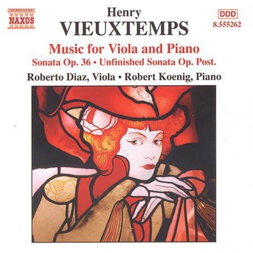 Vieuxtemps / Diaz / Koenig Music for Viola & Piano COMPACT DISCS [CD ...