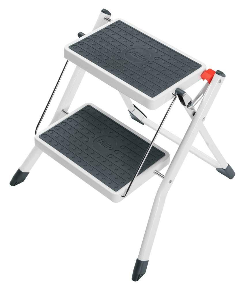 Hailo MK60 Mini Steel 2 Step Stool White MK60-WHT - Best Buy