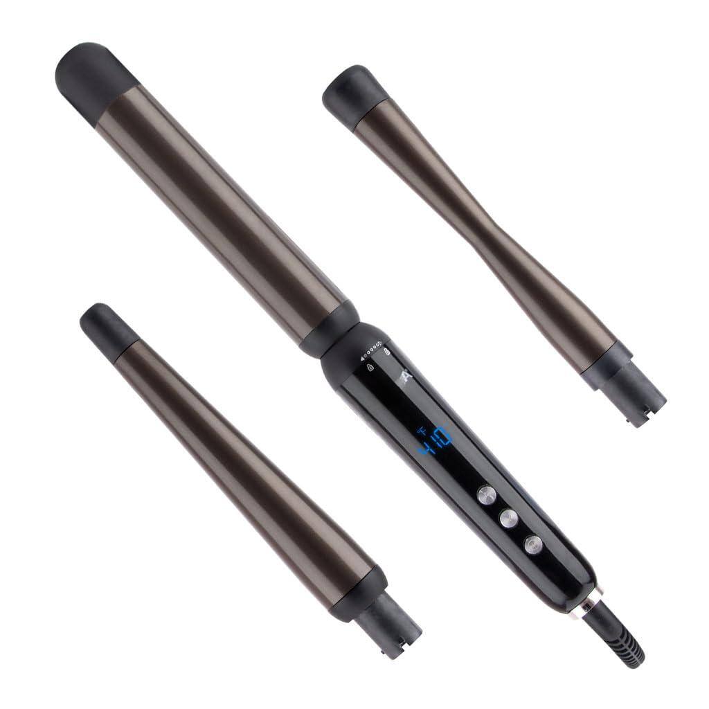 PO3TICJUNKI3 Lava Curl Shot Hair Curling Wand For Voluminous Shiny Long ...