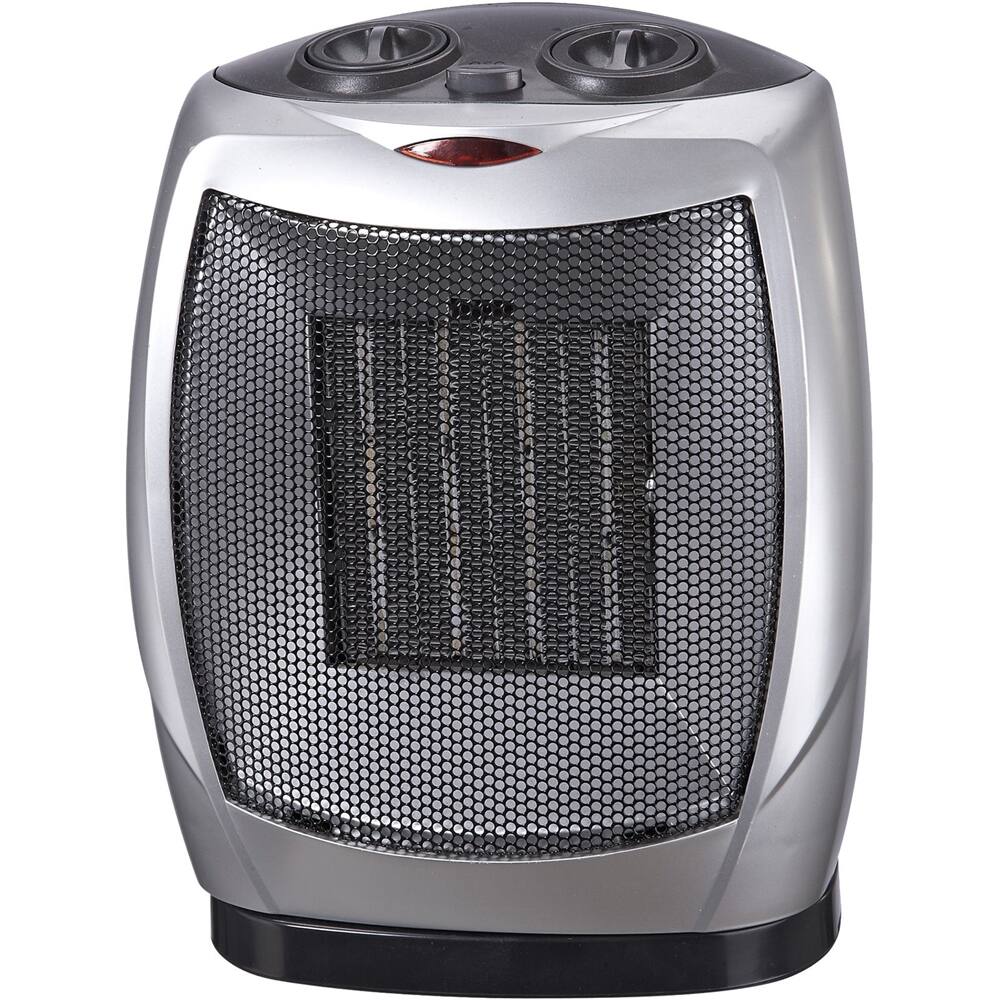 Royal Sovereign Electric Fan Heater Gray/silver HCE-160 - Best Buy