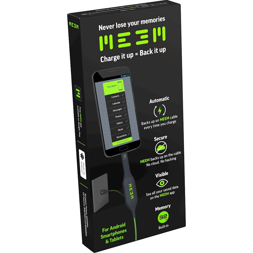 Best Buy: MEEM Memory MEEM 32GB USB 2.0 Type A, Micro USB Automatic ...