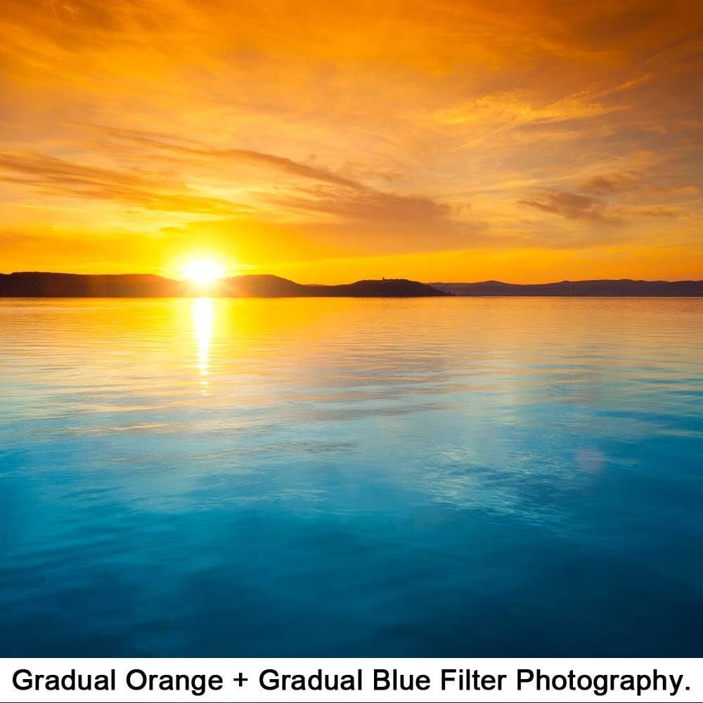 Schertz 9 Pieces Gradual Colour Lens Filter Kit Set Accessory for Canon ...