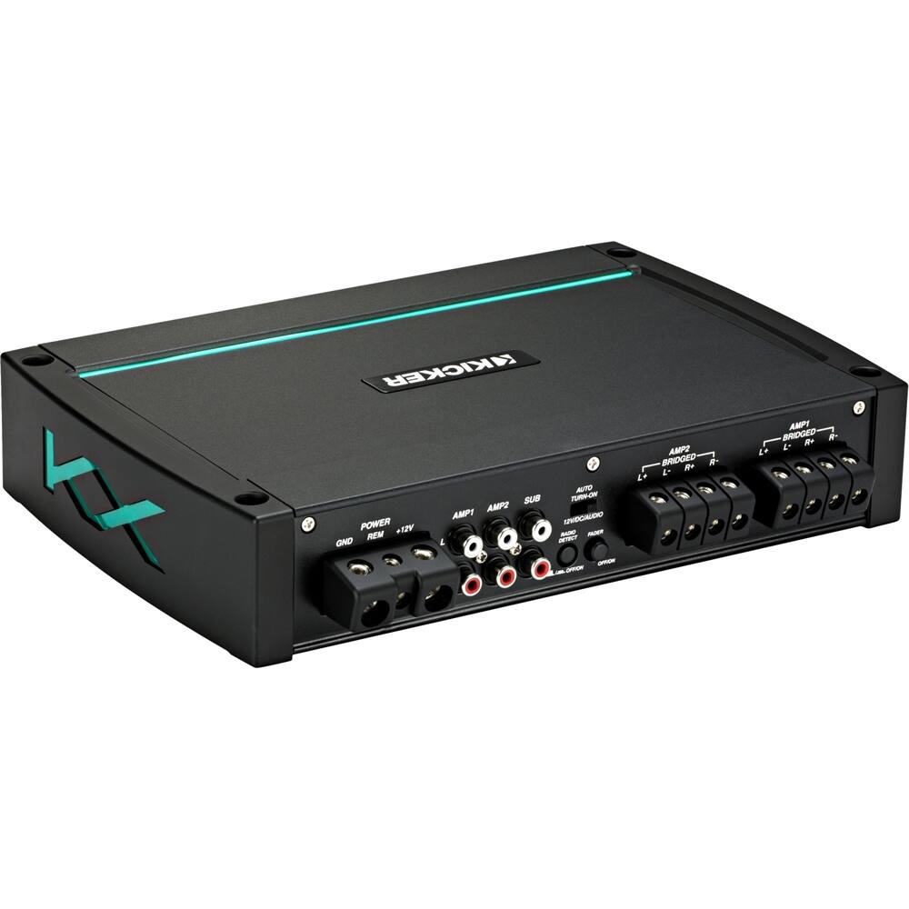 Best Buy: KICKER KXM 400W Class D Bridgeable Multichannel Amplifier ...