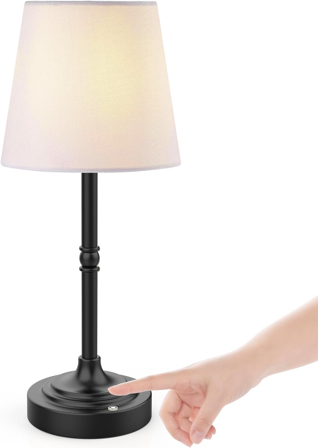 Stamp n Camp Rechargeable Battery Powered Table Lamp Wireless LED Lamps ...