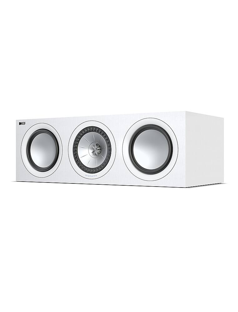 KEF Q Series 6.5" 2.5 Way Center Channel Speaker Satin White Q650CWH - Open Box - Best Buy
