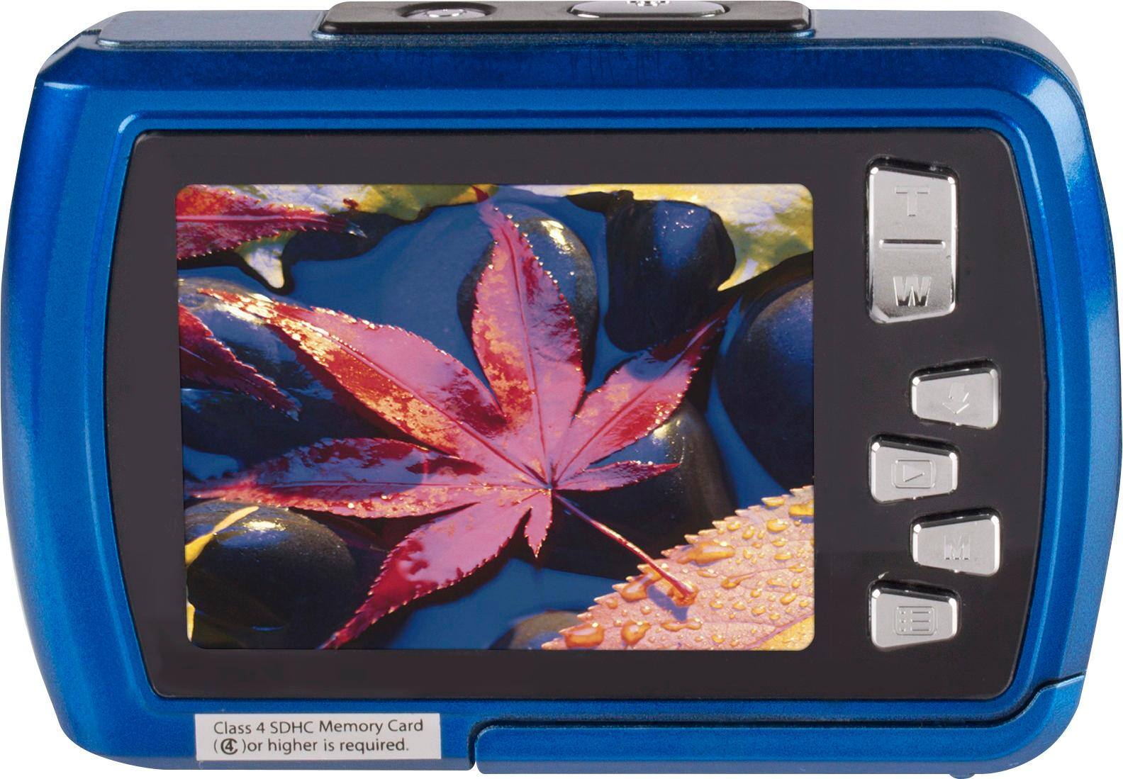 Best Buy: Vivitar VS048 16.0-Megapixel Waterproof Digital Camera Blue ...