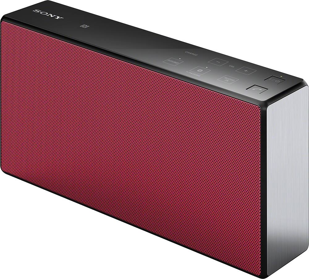 Best Buy: Sony Portable Bluetooth Speaker Red SRSX5/RED