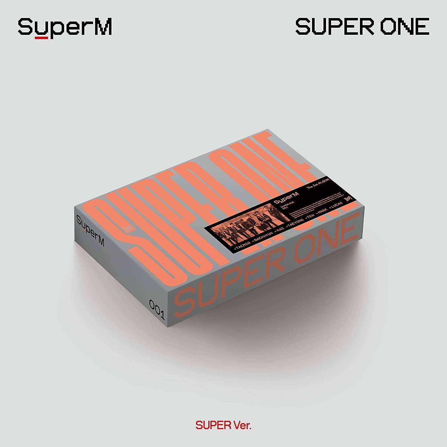 SuperM SuperM The 1st Album Super One (Super Ver.) COMPACT DISCS [CD ...