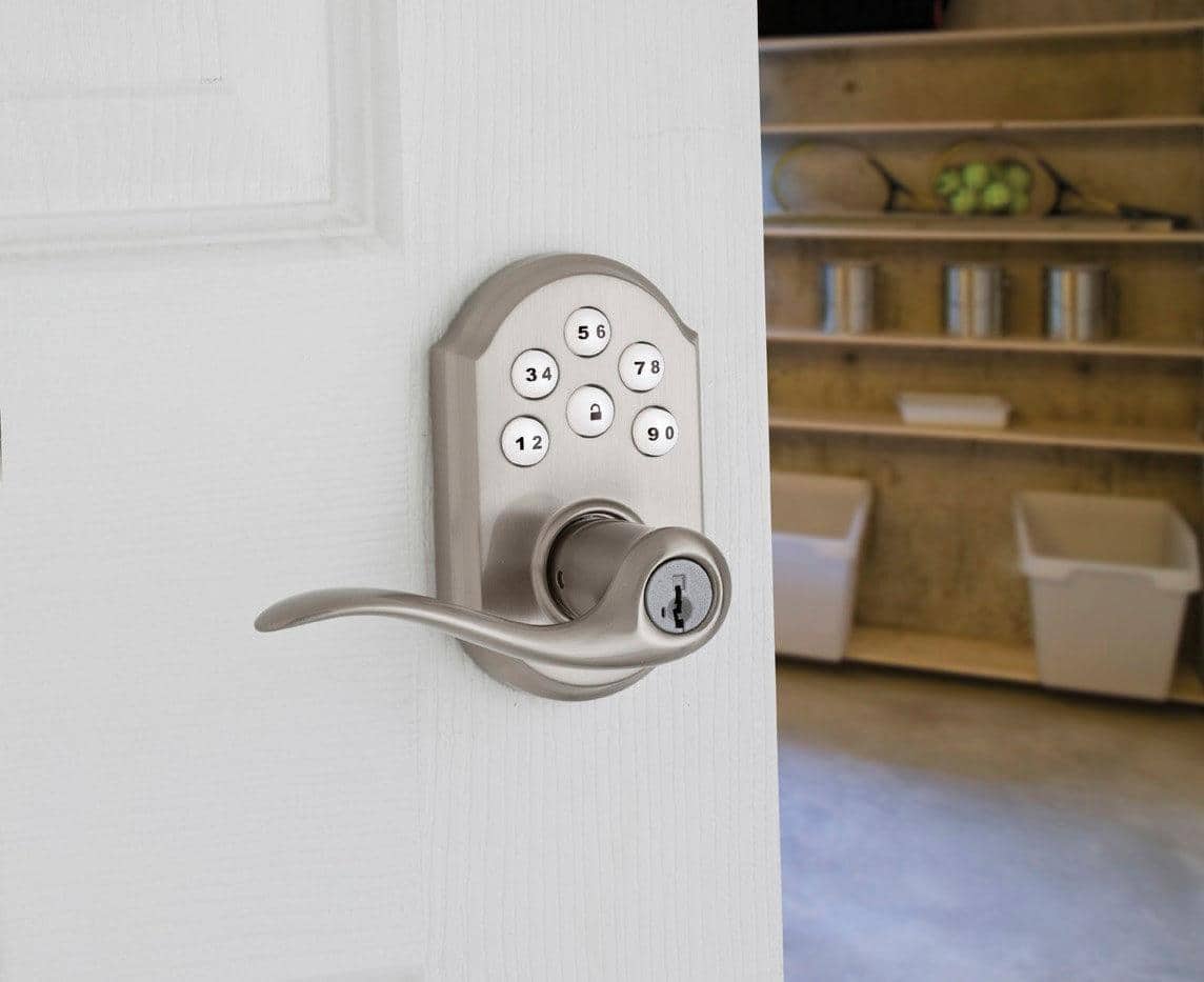 Best Buy: Kwikset SmartCode Lever Smart Lock Nickel 99120-032