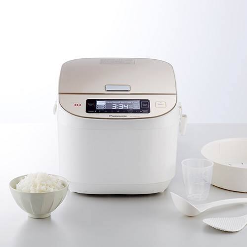 Best Buy: Panasonic 10-Cup Rice Cooker White/Champagne Gold SR-AFM187