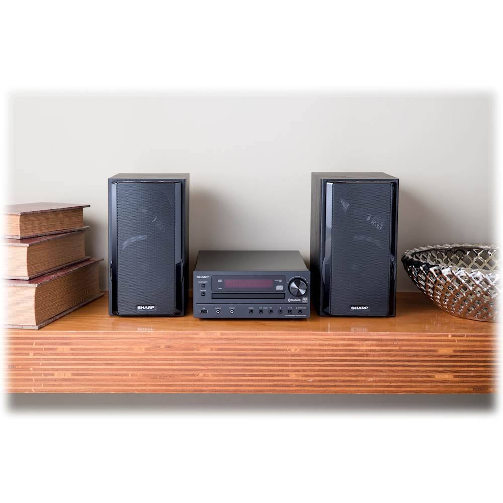 Best Buy: Sharp High-Res 50W Main Unit and Speaker System Combo Set ...