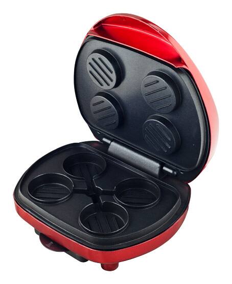 Best Buy: American Originals Mini Burger Maker Grill Red/Black 72-4956