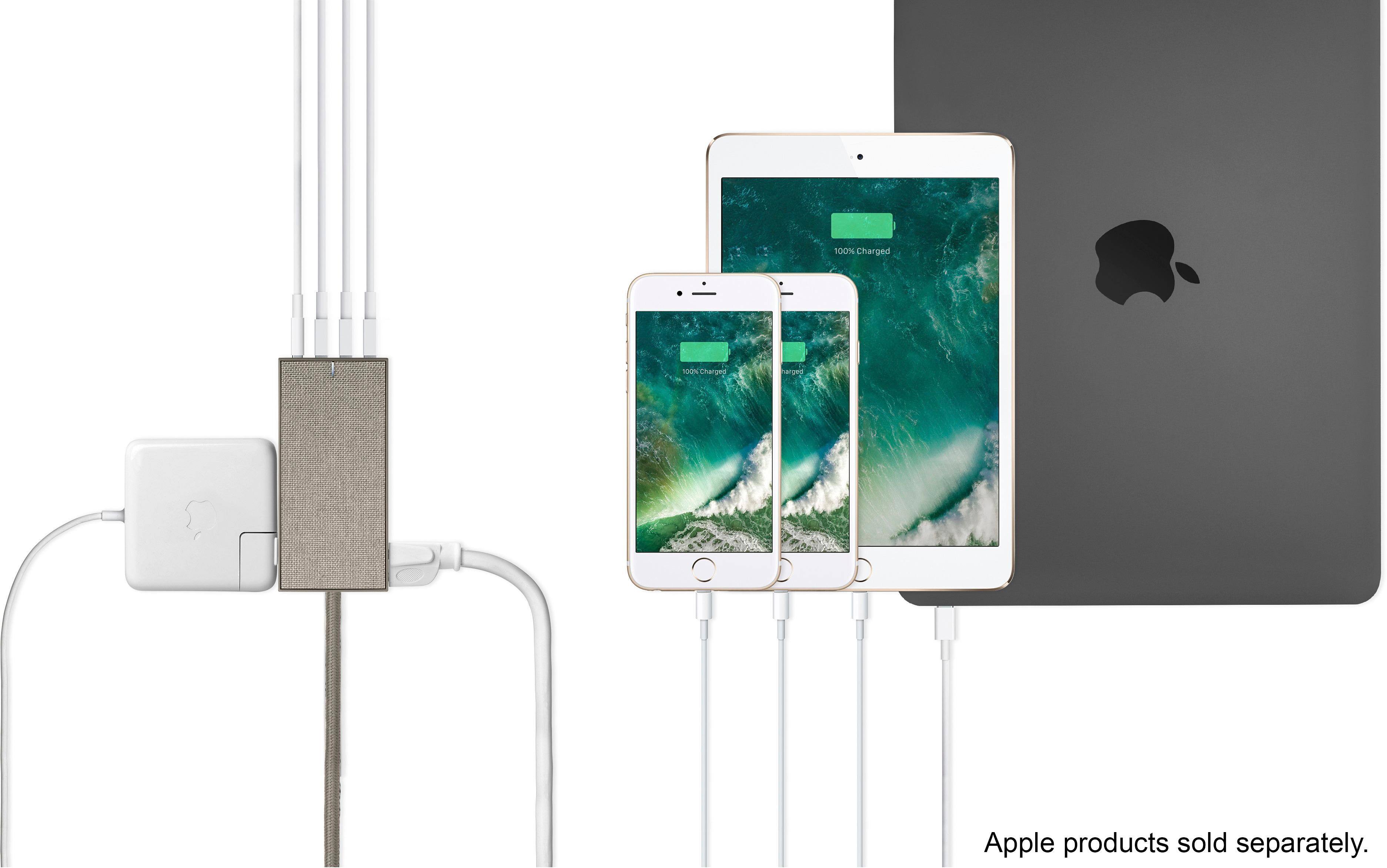 Questions and Answers: Native Union Smart Hub Bridge USB Charger Taupe ...
