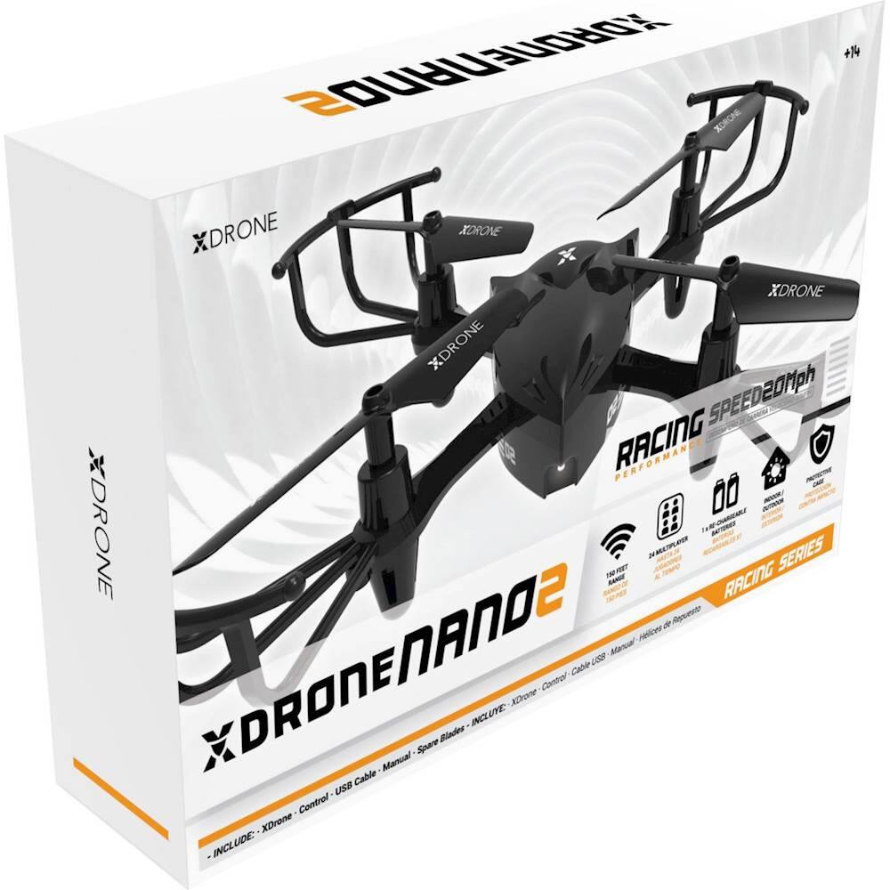 Best Buy: XDrone Nano 2 Quadcopter with Remote Controller Black G170018