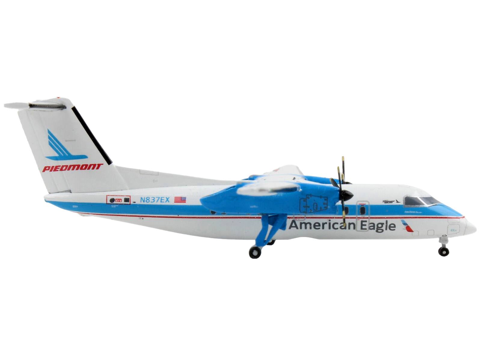 GeminiJets Bombardier Dash 8 100 American Airlines American Eagle ...